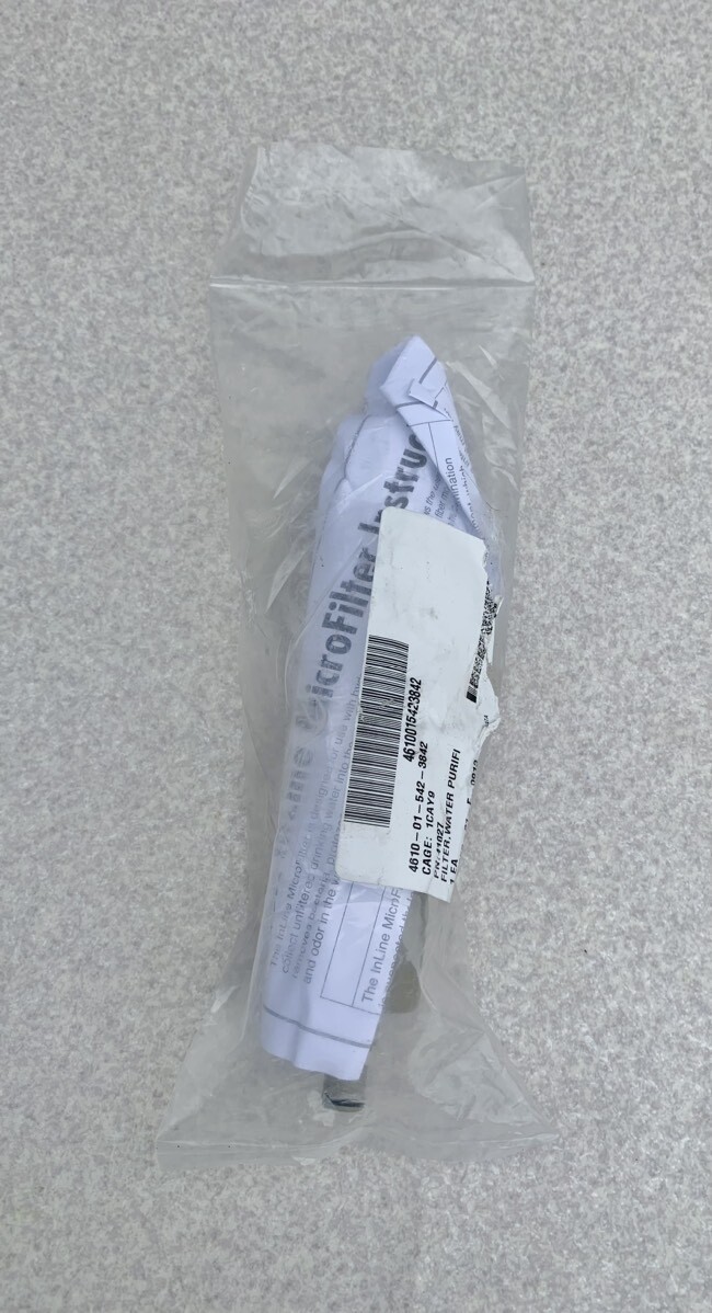 米軍実物 Inline MicroFilter-Instructions フィルター CAMELBAK ／ ハイドレーション